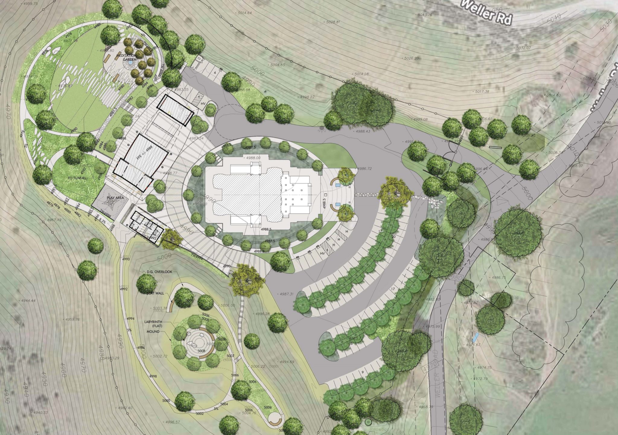 DJ Sangh Temple - Shades of Green Landscape Architecture